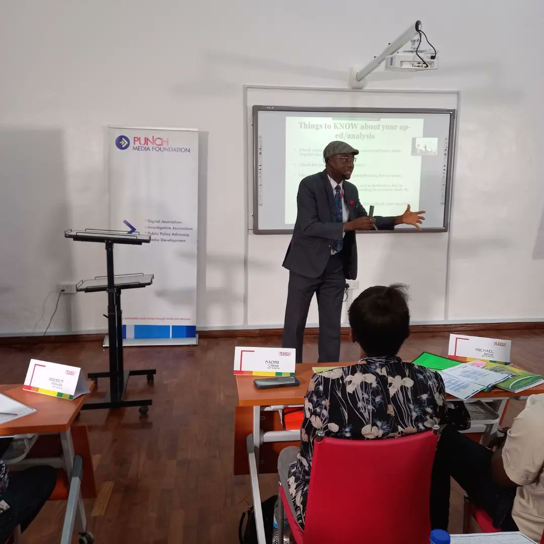 2023 PUNCH Immersion Training Programme – PUNCH Media Foundation